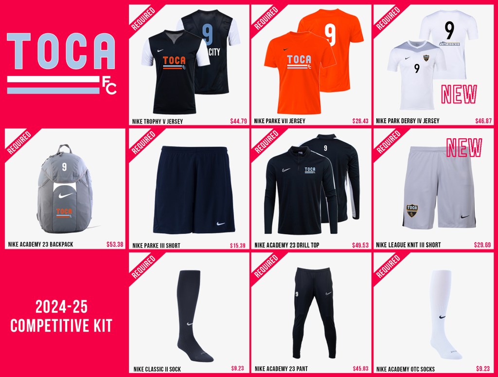 UNIFORMS - Toca FC